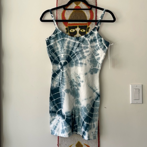 LACAUSA | Pants & Jumpsuits | Nwt Adorable Stretchy Romper Tie Dyed ...